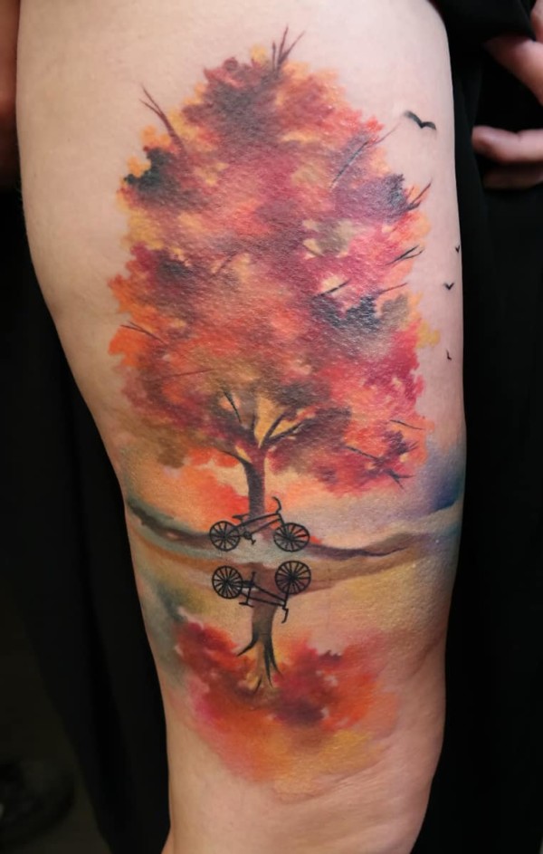 Noemi Sorrentino is the main tattoo artist at Watermelon Tattoo Studio